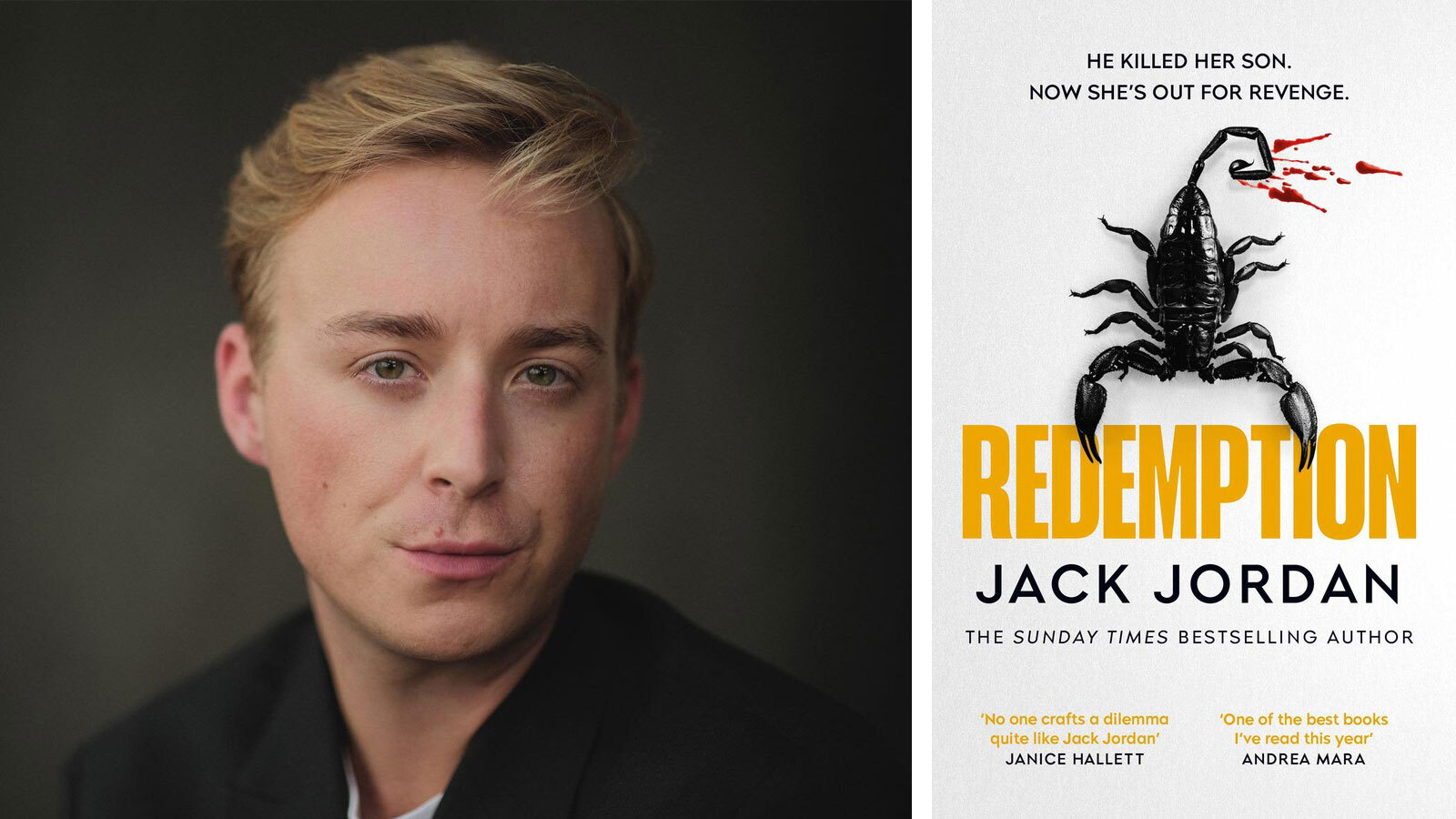 City Books: Jack Jordan – Redemption | Ropetackle Arts Centre