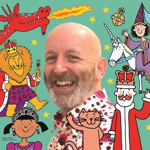 Nick Sharratt's Right Royal Draw-along - The Corn Hall